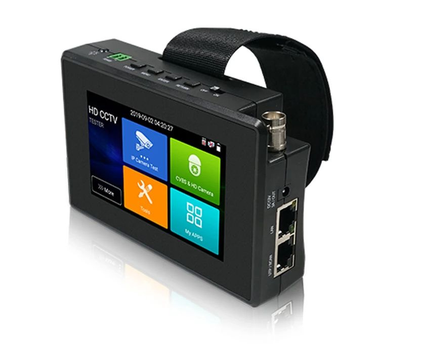 4K CCTV IP-тестер IPC-1800ADH Plus 4 In Wrist IP AHD CVI TVI CVBS Монитор 5 в 1 для аналогового ...