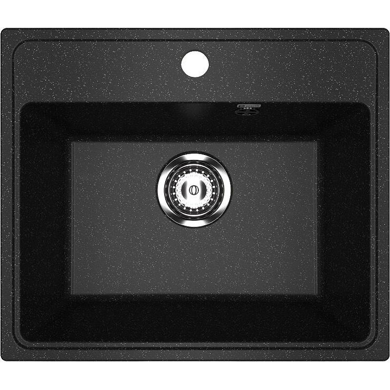 Кухонная мойка Ulgran Practik PR-M 490-004 Черный оникс купить на OZON ...
