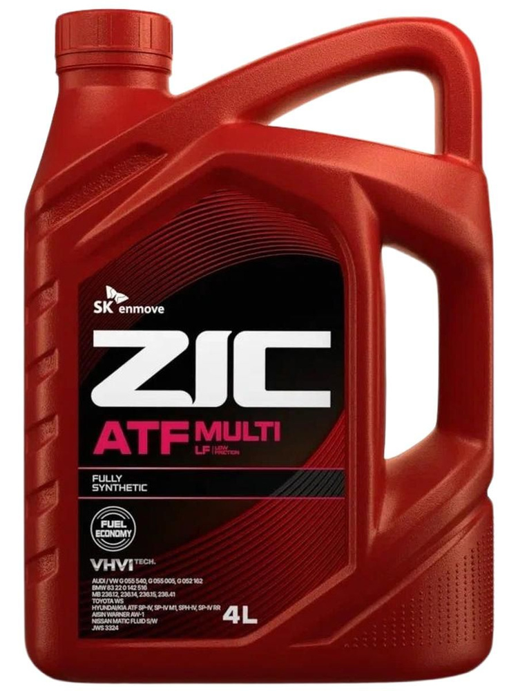 Трансмиссионное масло ZIC ATF MULTI LF 4л. купить c доставкой на OZON ...