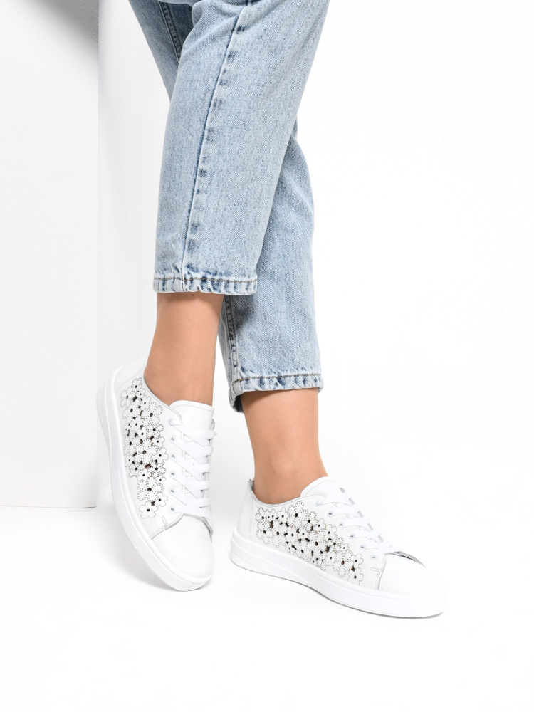 Кеды Женский BELWEST Натуральная кожа, размер 38 G Лето Шнурки Беларусь купить c доставкой на ...