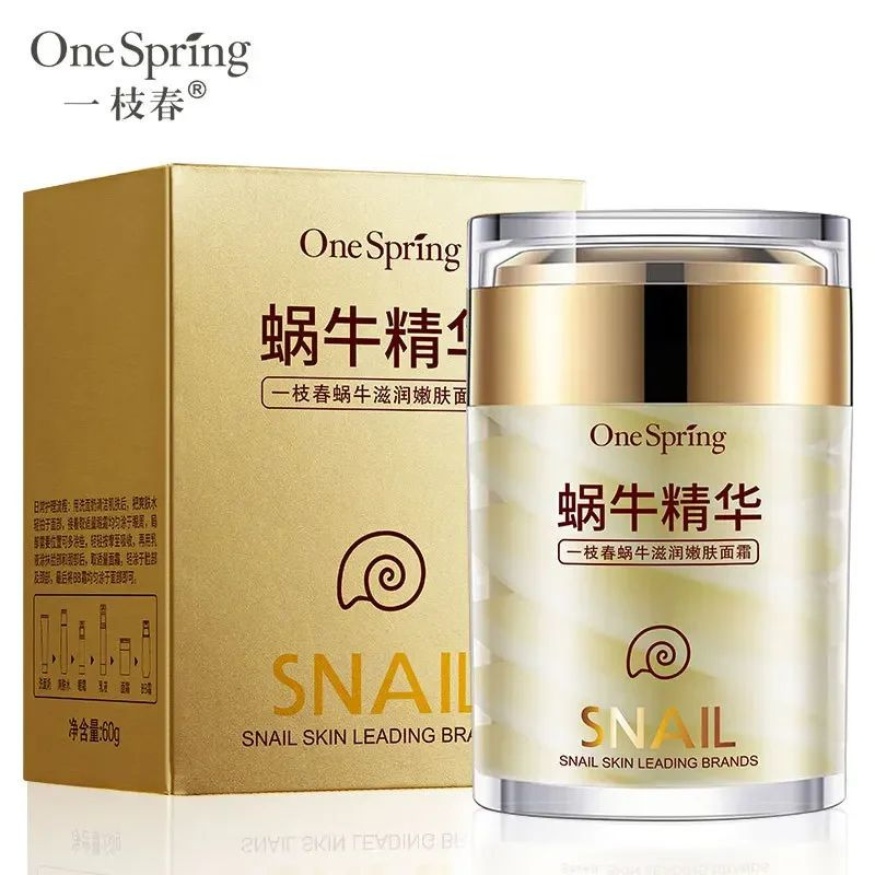One Spring Snail Essence Revitalizing Moisturizing Cream 60 г, Уход за ...