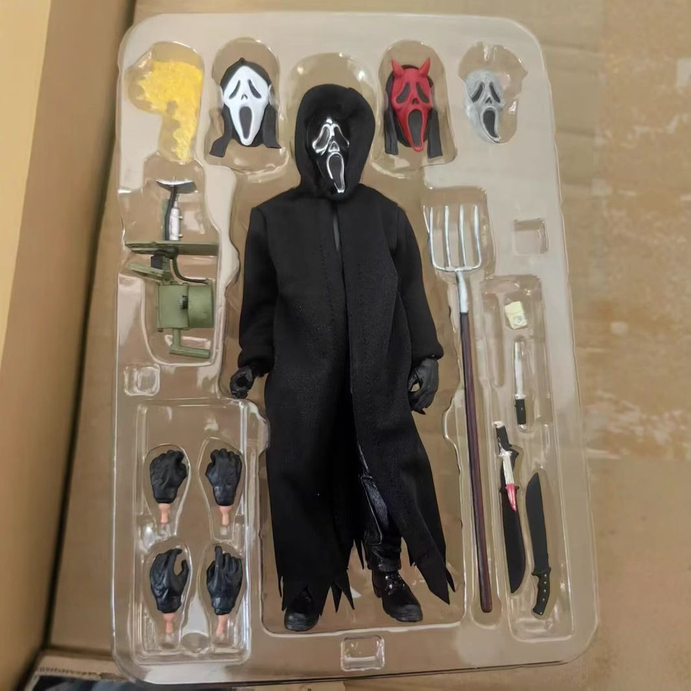 фигурки Кричащее лицо призрака подвижная Scream Ghost Face 2 купить на ...