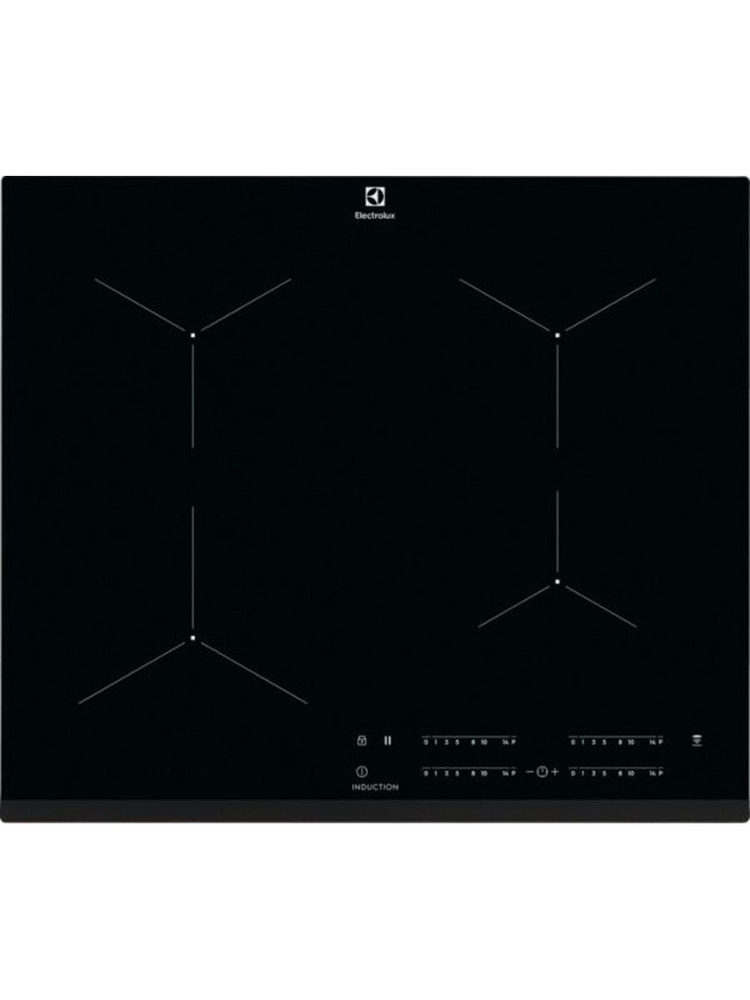 Electrolux EIT61443B Индукционная варочная панель, 4 конфорки, черная купить c доставкой на OZON ...