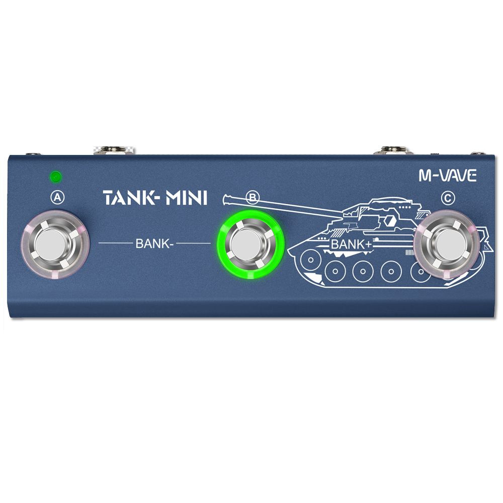M-VAVE TANK MINI комбинированные эффекты, симулятор эффектов для ...