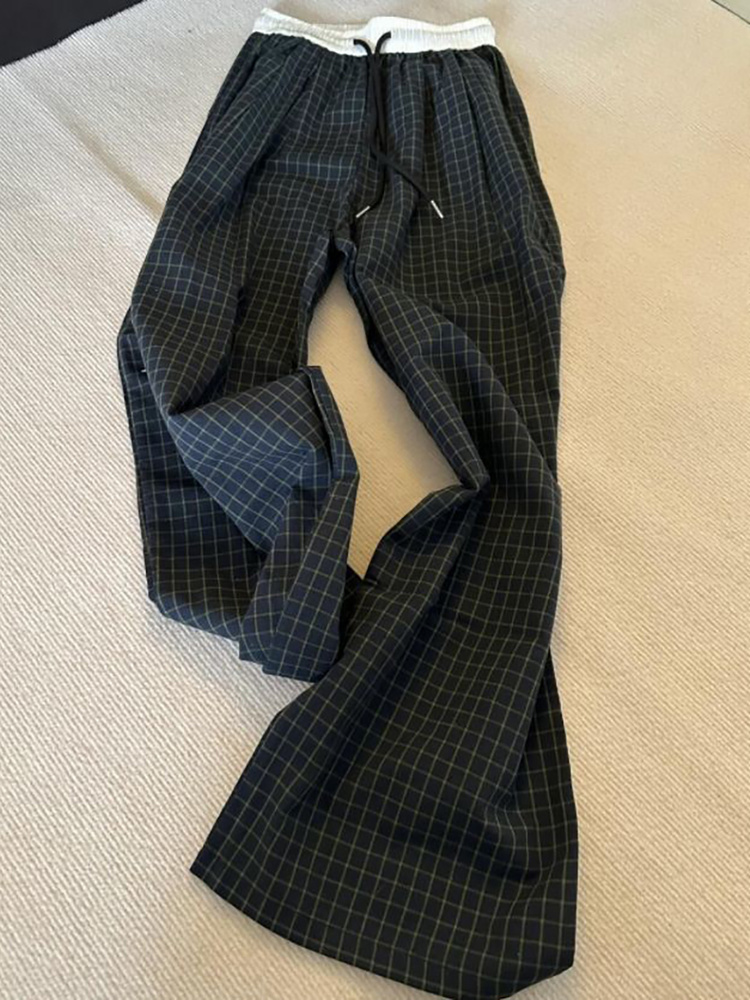 Брюки Женский SYJYW прямые черный Полиэстер Повседневный, размер 44 Эластичная Демисезон Китай ...