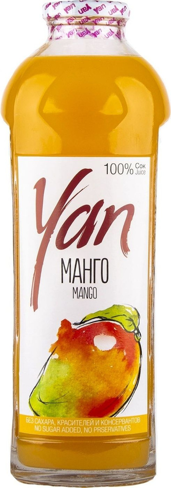 Сок Yan Манговый восстановленный, 930 мл купить на OZON по низкой цене (1960125149)