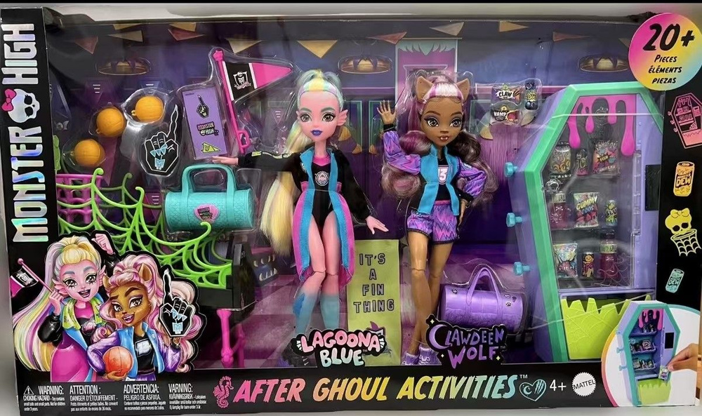 Monster High кукла,After Ghoul Activities,Коллекционный набор игрушек ...