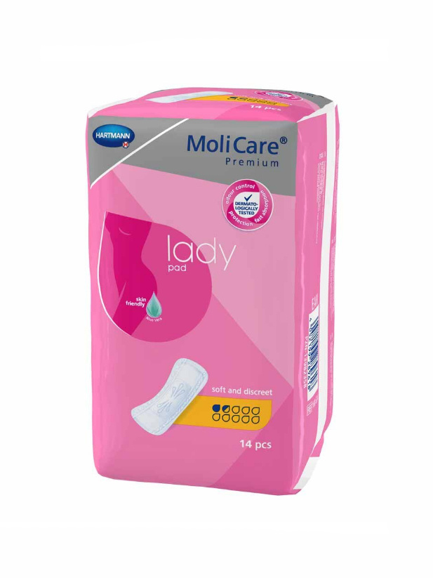 Прокладки урологические Hartmann MoliCare Premium Lady Pad 1.5 drops ...