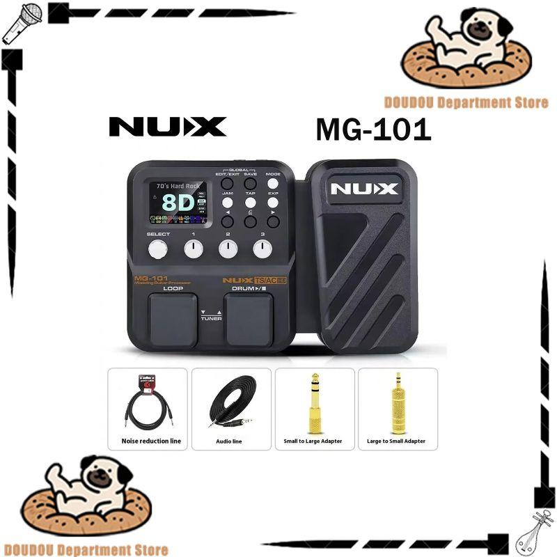 NUX MG101 Моделирующий гитарный процессор купить на OZON по низкой цене (2288203940)