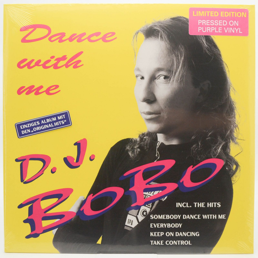 DJ BoBo - Dance With Me, 1993 виниловая пластинка купить на OZON по ...