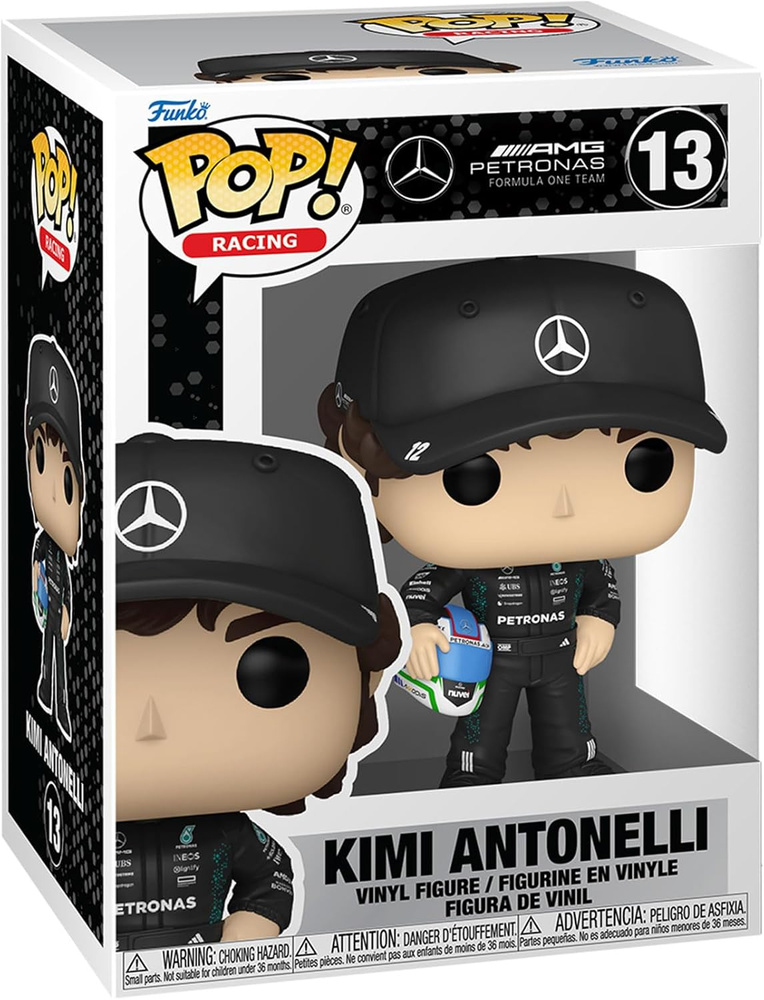 Фигурка Funko Pop! Кими Антонелли Mercedes-AMG Petronas F1(13)89319 ...