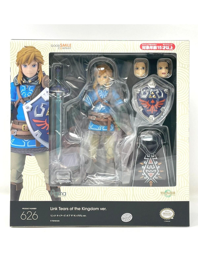 GSC figma LINK Tears of the Kingdom ver. The Legend of Zelda Подвижная ...
