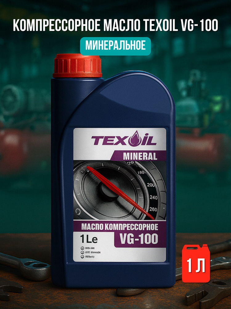 Масло компрессорное Texoil VG-100 купить на OZON по низкой цене ...