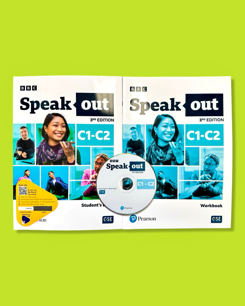 Speakout C1-C2 3rd edition. ПОЛНЫЙ КОМПЛЕКТ: Учебник + Рабочая Тетрадь + CD/DVD (third edition ...