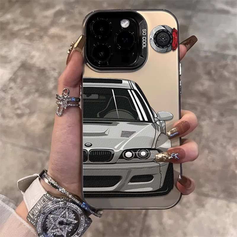 Чехол на Айфон 15 Про Макс / iPhone 15 Pro Max черный с принтом ...