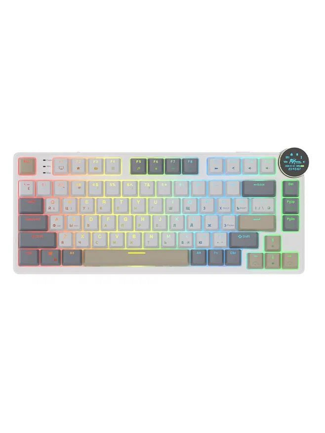 RK Royal Kludge RK N80 RK Red Беспроводная механическая игровая ...