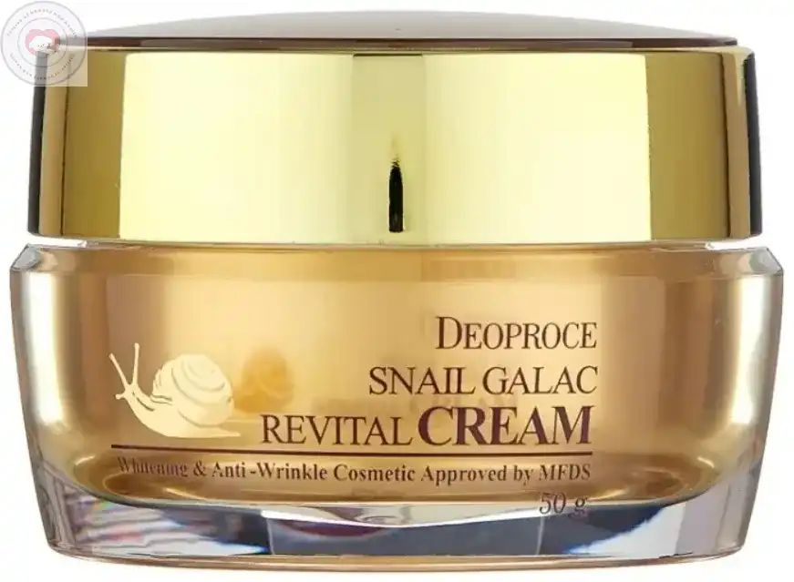 Deoproce, Крем с улиточным муцином Snail Galac-Tox Revital Cream, 50 гр ...