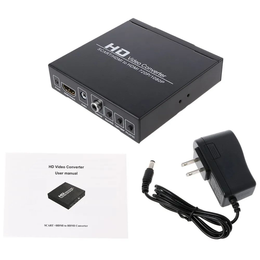 Запчасти для аудиотехники,Конвертер NK-8S SCART + HDMI в HDMI-стандарт ...