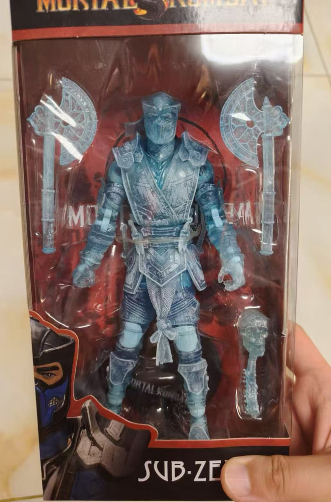 Фигурки Mcfarlane Mortal Kombat Absolute Zero Transparent Edition ...