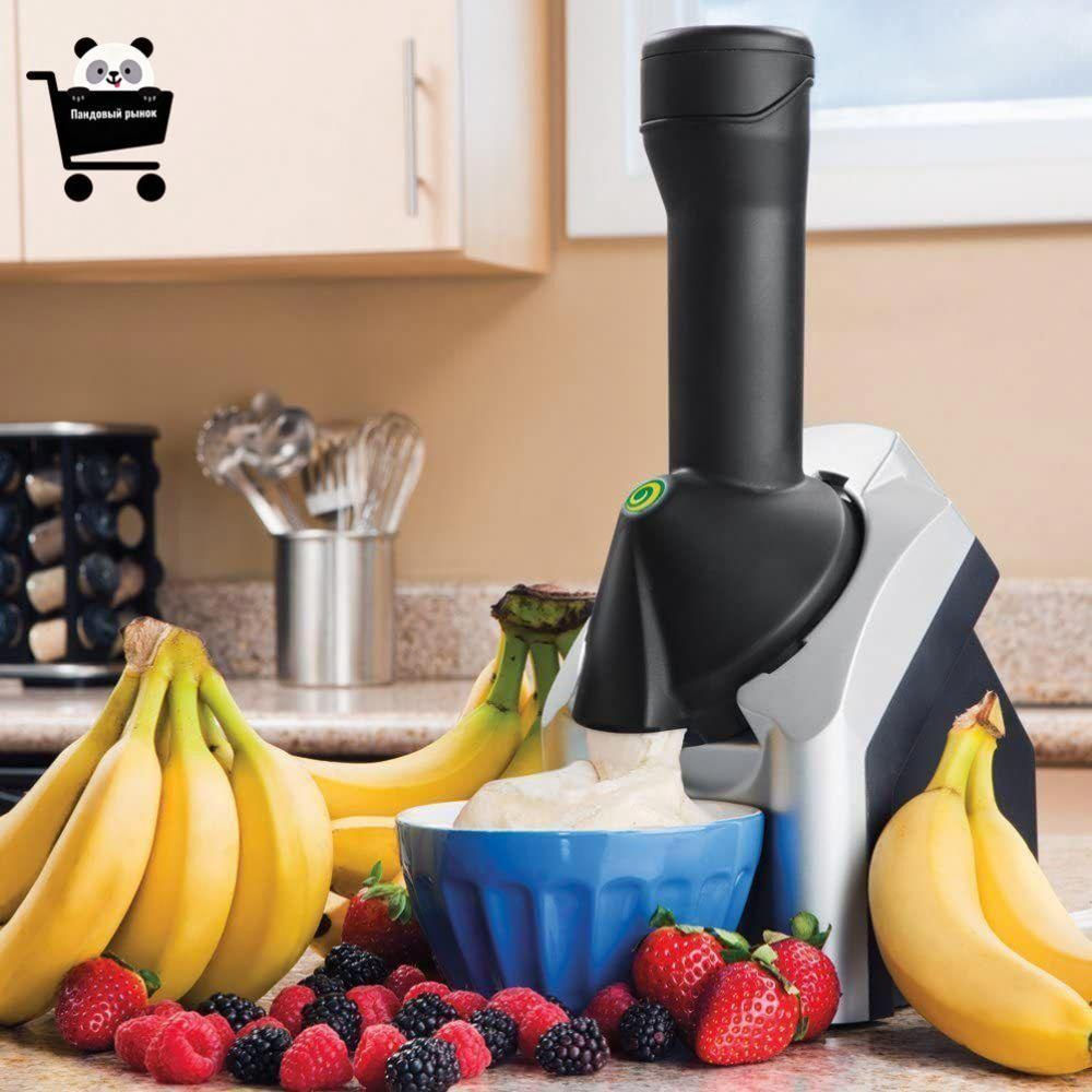 Бытовой небольшой электрический аппарат для приготовления мороженого и ...