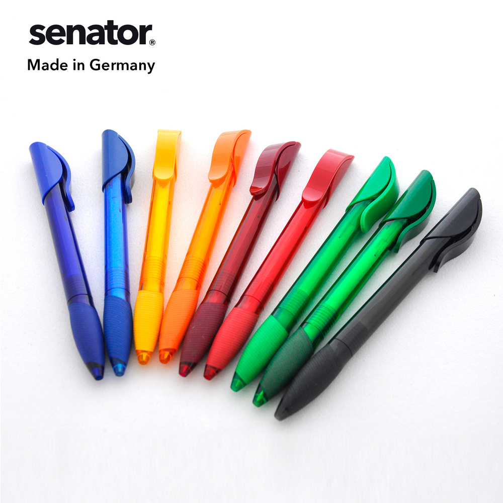 Набор шариковых ручек Senator Hattrix Clear Soft купить на OZON по ...
