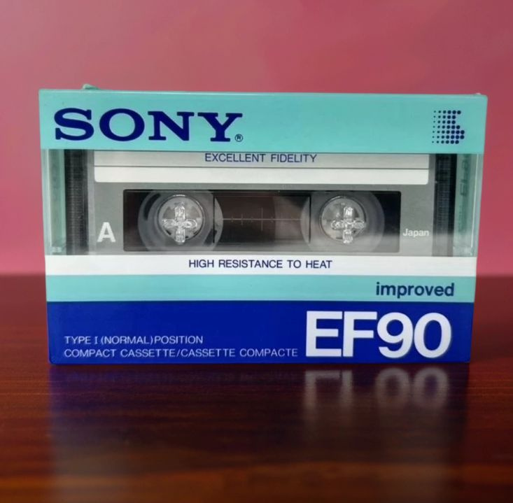 Аудиокассета SONY Improved EF 90 TYPE I новая в упаковке купить на OZON ...