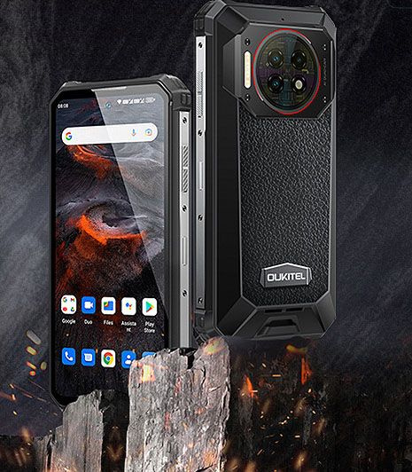 Смартфон Oukitel WP 19Pro（совершенно новый） 256 ГБ 8 ГБ Черный 6.78 IPS WP 19Pro（совершенно ...