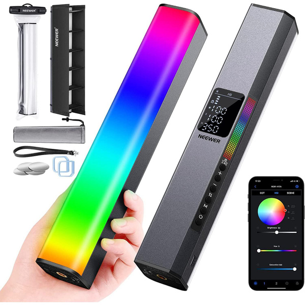 Видеосвет портативный NEEWER RGB1 магнитный купить на OZON по низкой ...