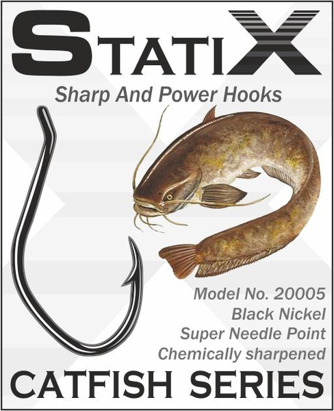 Крючки для сома STATIX CatFish № 10/0 (в упаковке 5шт) купить на OZON по низкой цене (1563567944)
