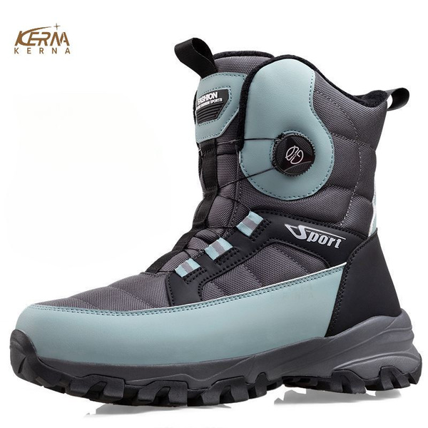 Сапоги Мужской KERNA, размер 39 салатовый Беговые лыжи, Рыбалка Зима R (средняя) Платформа Китай ...