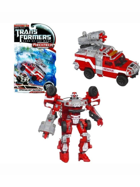 Трансформеры Игрушка хасбро Deluxe Class Mechtech Specialist Ratchet Transformers 3 Dark of the ...