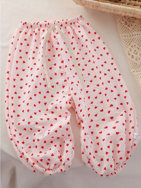 Брюки для малышей Мальчики, Девочки SYJWY Шнуровка разноцветный Другое, размер 100 Карманы ...