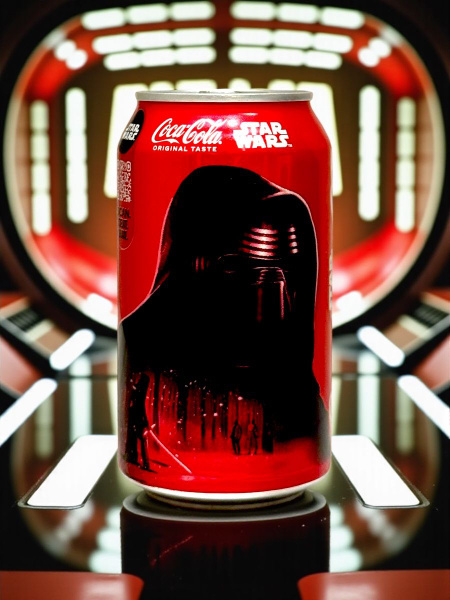 Coca-Cola Star Wars Limited Edition Kylo Ren 350 мл. США 1 шт. купить ...