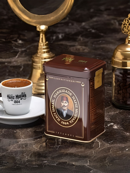 Hafiz Mustafa Турецкий кофе 170 г Ароматный молотый кофе из Стамбула ...