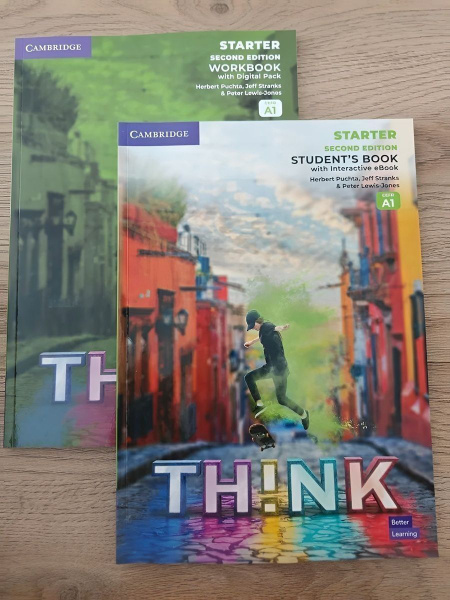 Бестселлер Think Starter A1 Second Edition полный комплект с онлайн ...