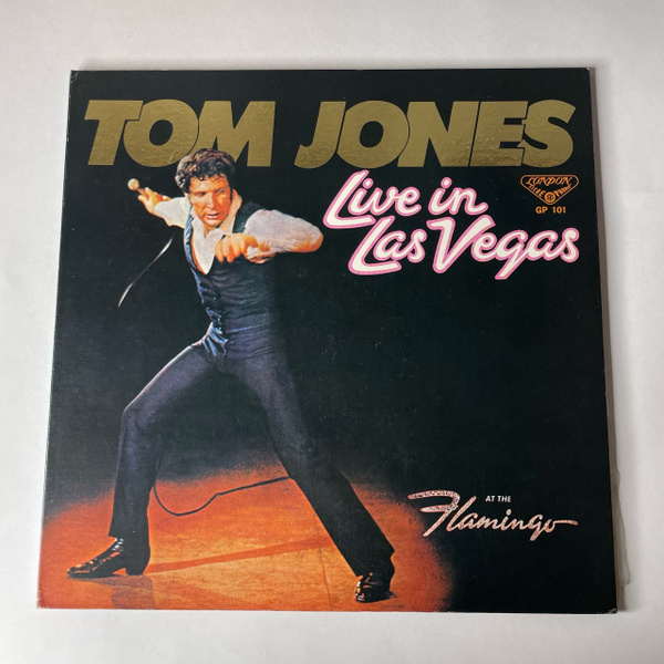 Винтажная виниловая пластинка LP Том Джонс Tom Jones Live In Las Vegas (Япония 1973) купить на ...