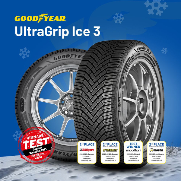 Goodyear UltraGrip Ice 3 Шины зимние 235/55 R20 105T Нешипованные ...