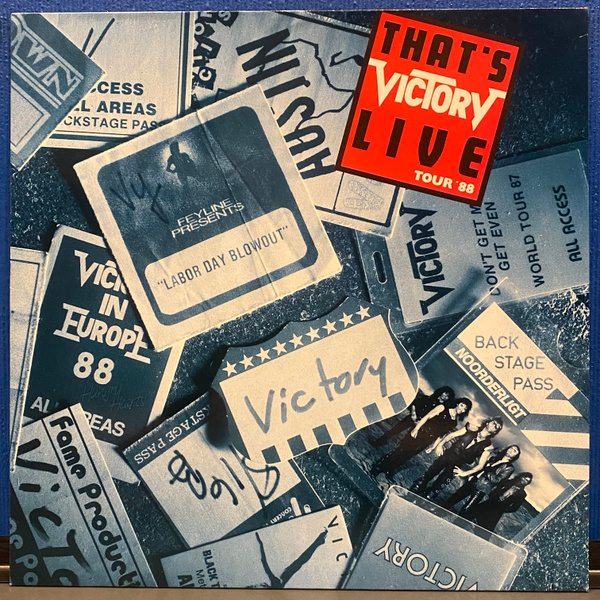 Victory. That's Live. NM ПЕРВЫЙ ПРЕСС! 1988 LP Виниловая пластинка ...