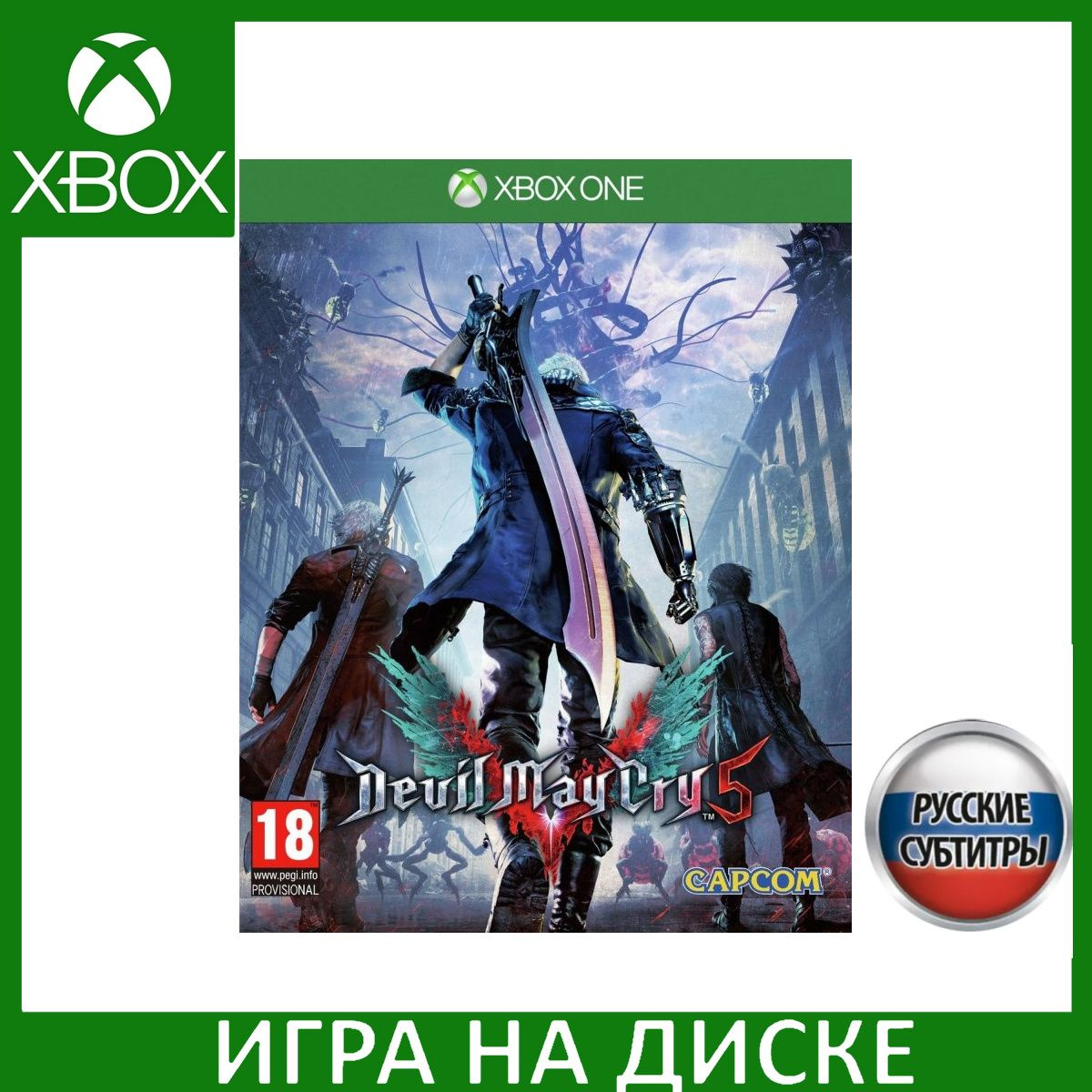 Игра DmC Devil May Cry 5 (V) Xbox One Русская Версия Диск на Xbox One купить на OZON по низкой ...