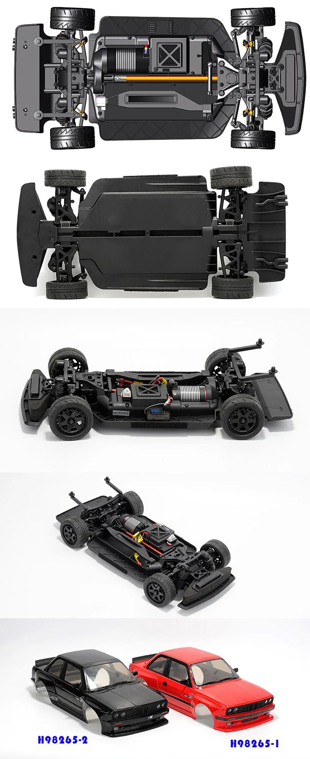 HNR H9803 Werewolf 4WD RTR бесколлекторная 1/10 RC электромодель на ...