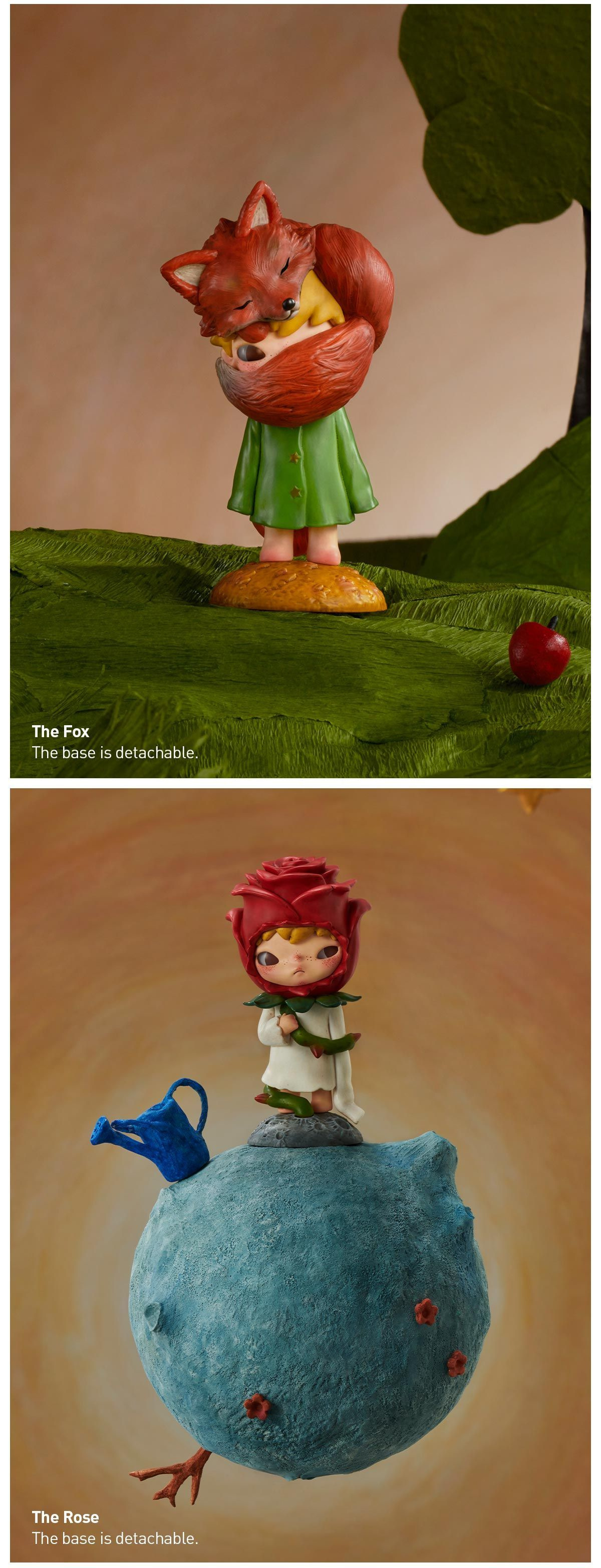 Коллекционная POP MART Hirono x Le Petit Prince Series Figures пакет с ...