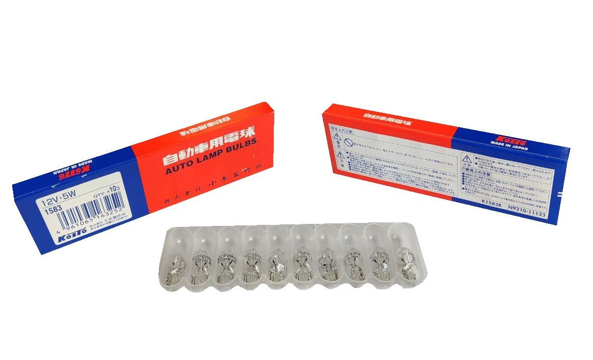 Лампа автомобильная KOITO 12 В, 10 шт. 1781 купить c доставкой на OZON по низкой цене (3280878581)