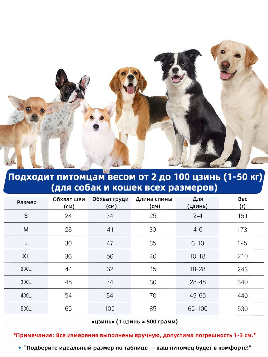 Базовый вариант (универсальный) Дождевик для собак с регулируемым поясом и светоотражателями S ...