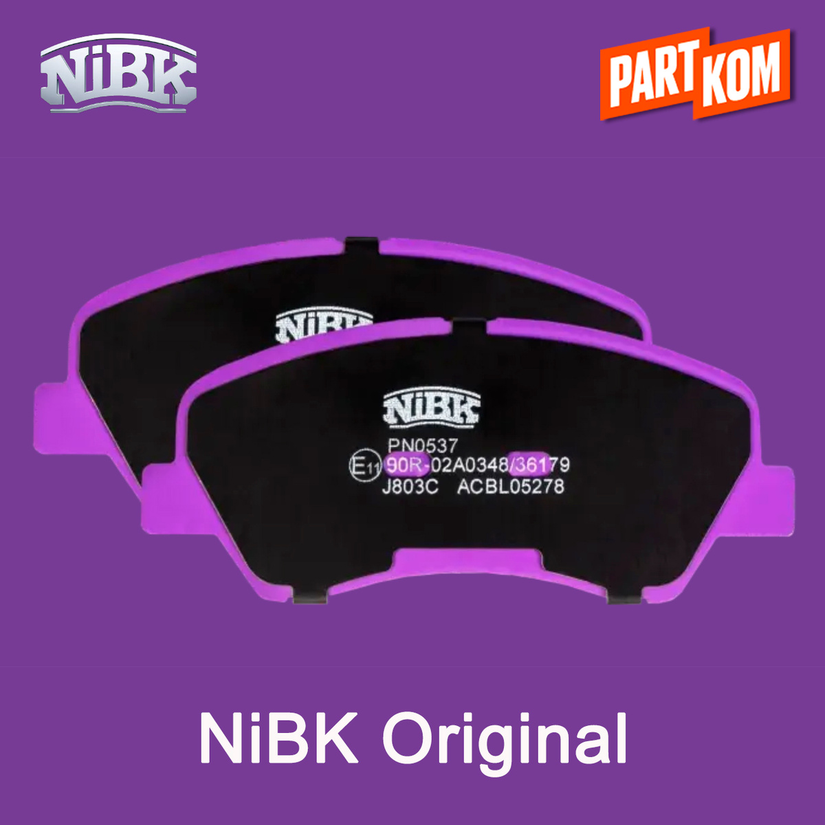 Колодки тормозные дисковые задние для а/м Nissan Pathfinder, NP300 Navara, NIBK PN0430 купить на ...