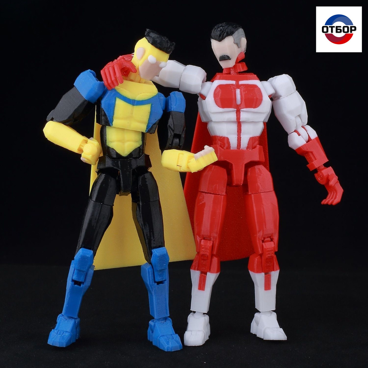 Фигурка Омни-Мен из Неуязвимого( Invincible Omni-Man), 3D-печатная ...