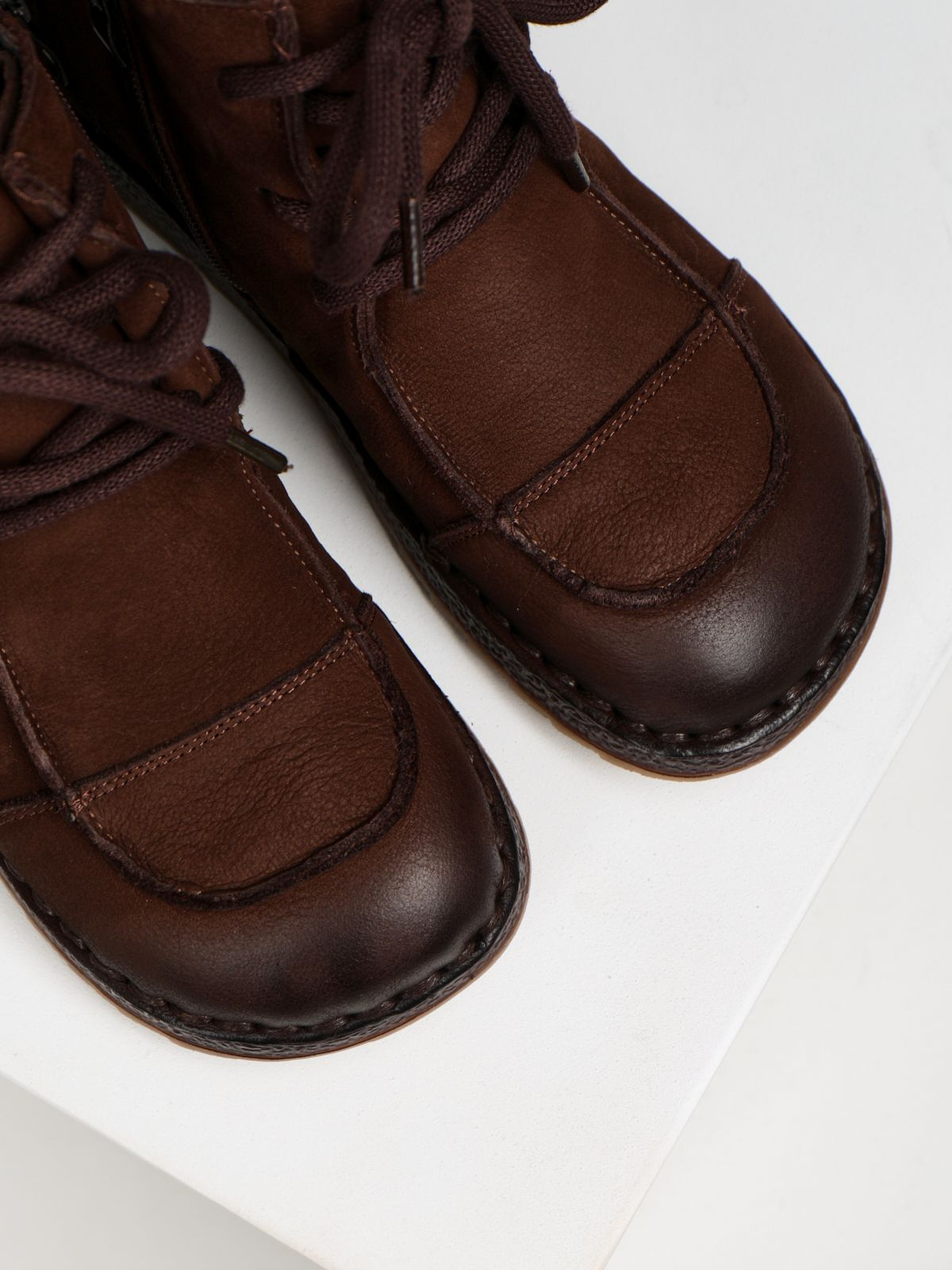 Ботинки Женский Covani коричневый крайола, коричневый, размер 37 в байкерском стиле Демисезон 8 ...