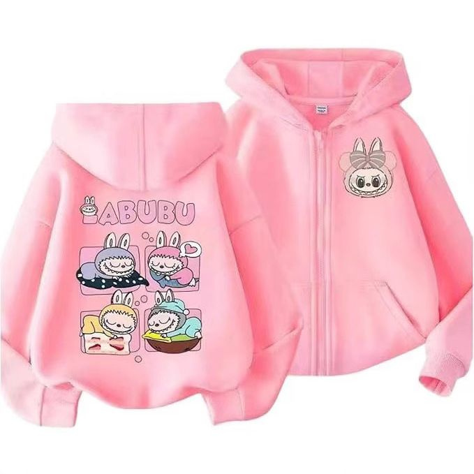 Худи Девочки, Мальчики бледно-розовый Политекс, размер 110 Китай купить ...