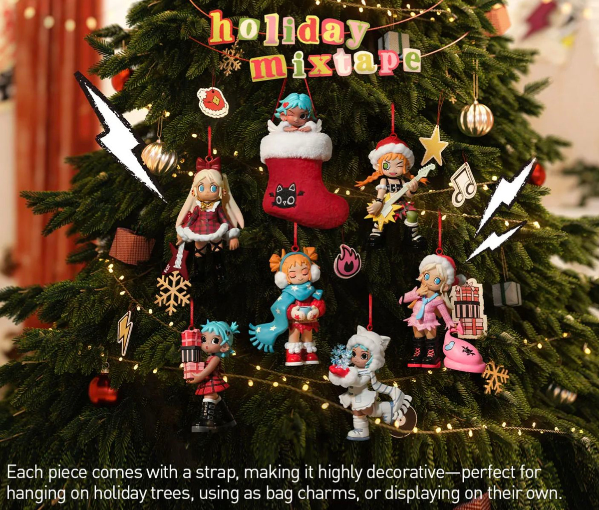 POP MART - Lil Peach Riot Holiday Mixtape Series Figures, Подарки ...