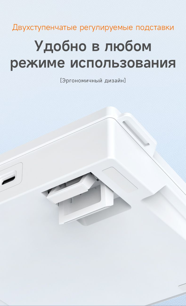 Игровая клавиатура проводная Ajazz AF82 проводной клавиатура офисная ...