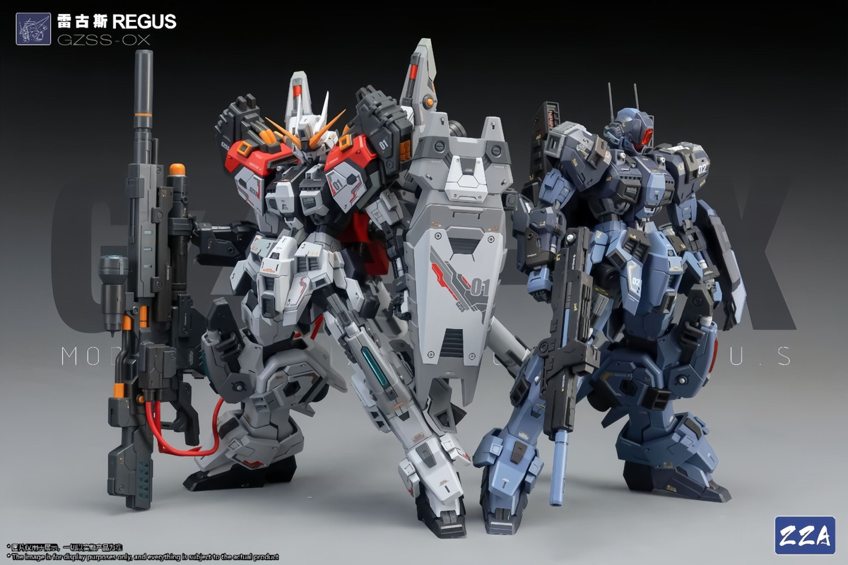 ZZA Model Gundam 1/100 REGUS GZSS-OX-001 Сборная модель купить на OZON ...
